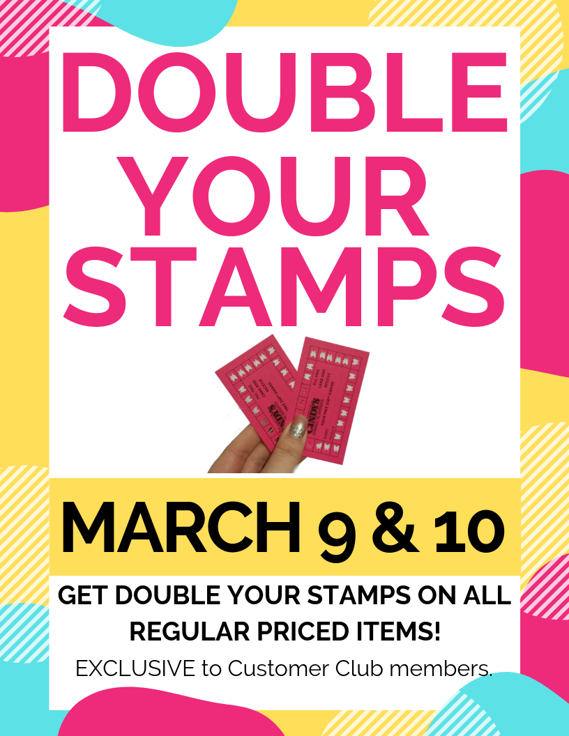 double stamps – Cindy's Garden